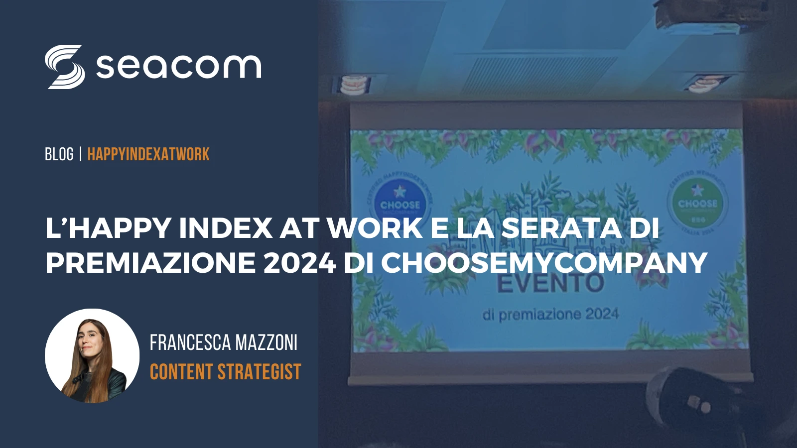L'Happy Index At Work e l'evento di ChooseMyCompany