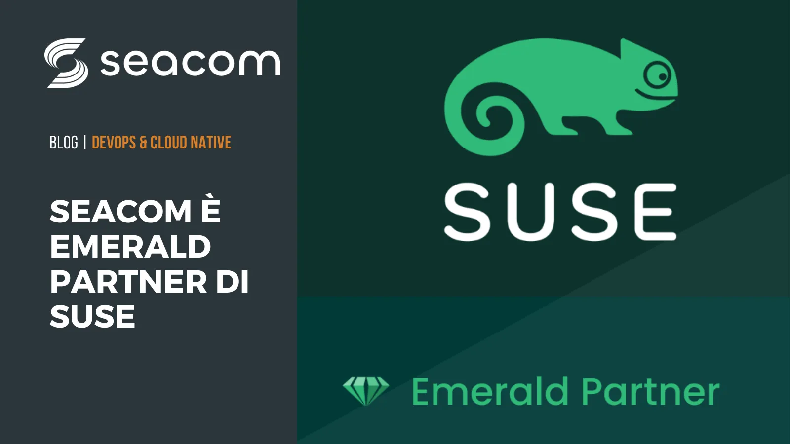 Seacom diventa Emerald Partner di SUSE